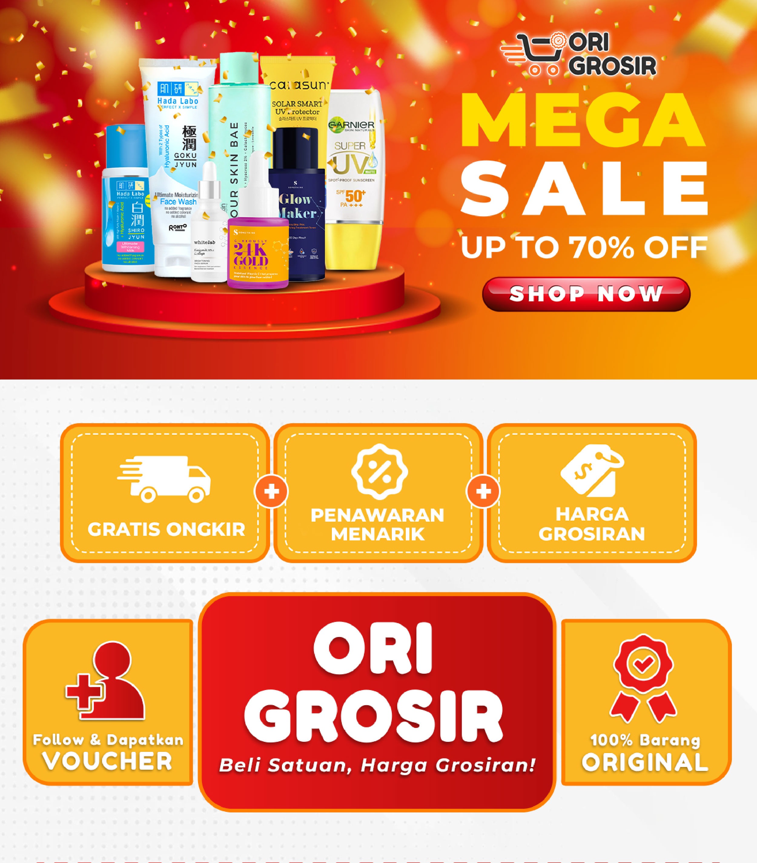 Produk ORI Grosir | Shopee Indonesia