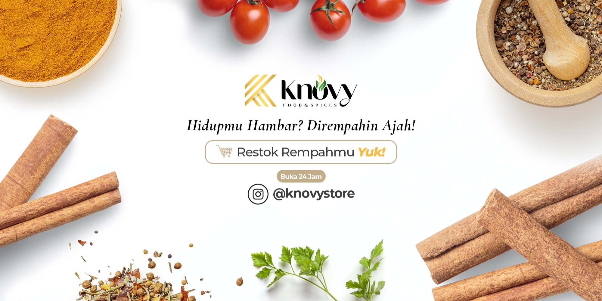 Produk Knovy Spice - Bumbu & Rempah | Shopee Indonesia