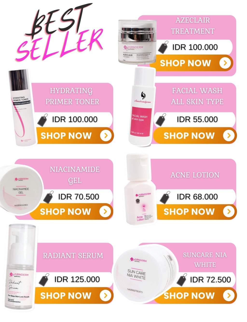 Produk AIRINBEAUTY OFFICIAL TANGERANG | Shopee Indonesia