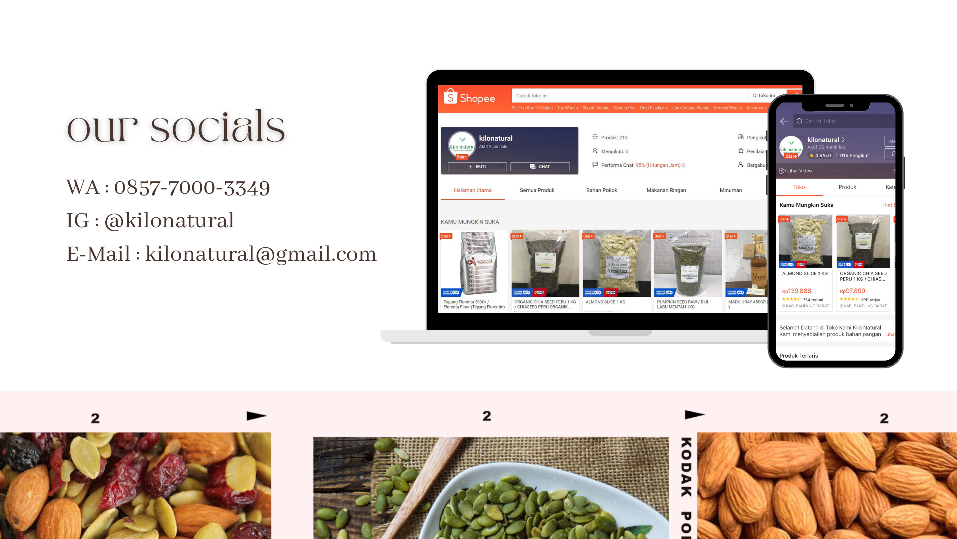 Produk kilonatural | Shopee Indonesia