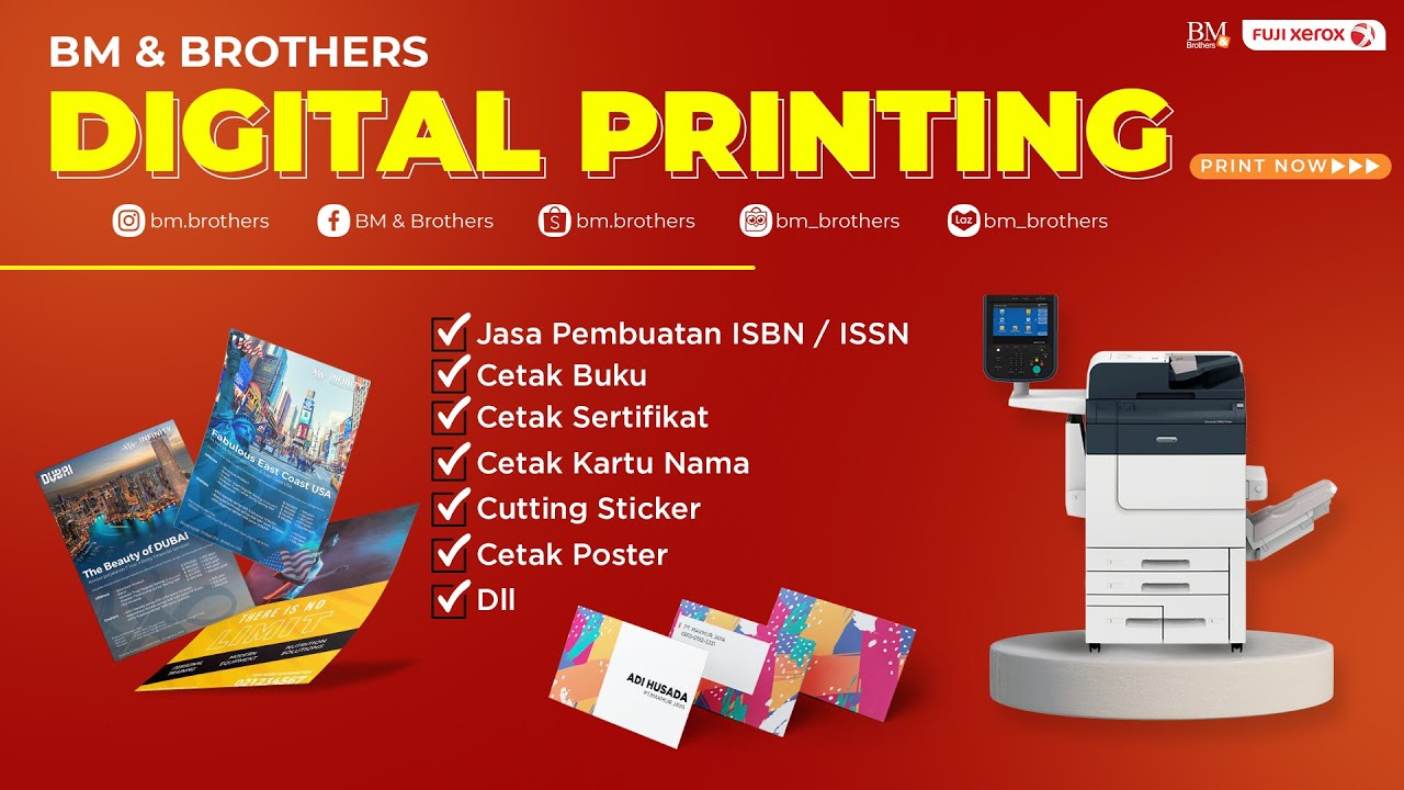 Produk BM.Printing | Shopee Indonesia