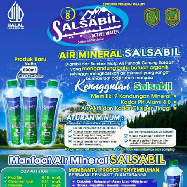 Produk Salsabil water | Shopee Indonesia
