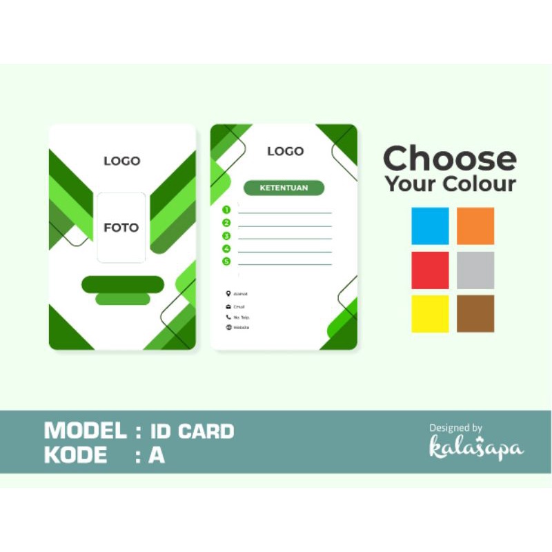 Gambar Id Card Templat PSD, Desain Template Untuk Unduh, 56% OFF