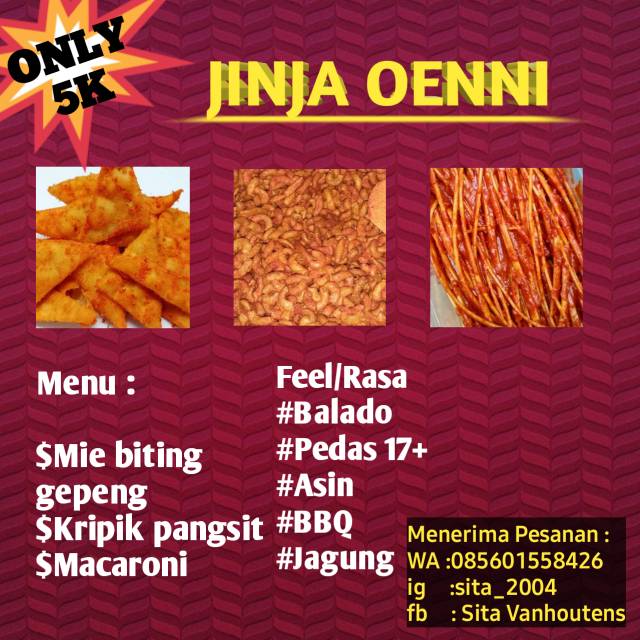 Produk JINJA FOOD | Shopee Indonesia