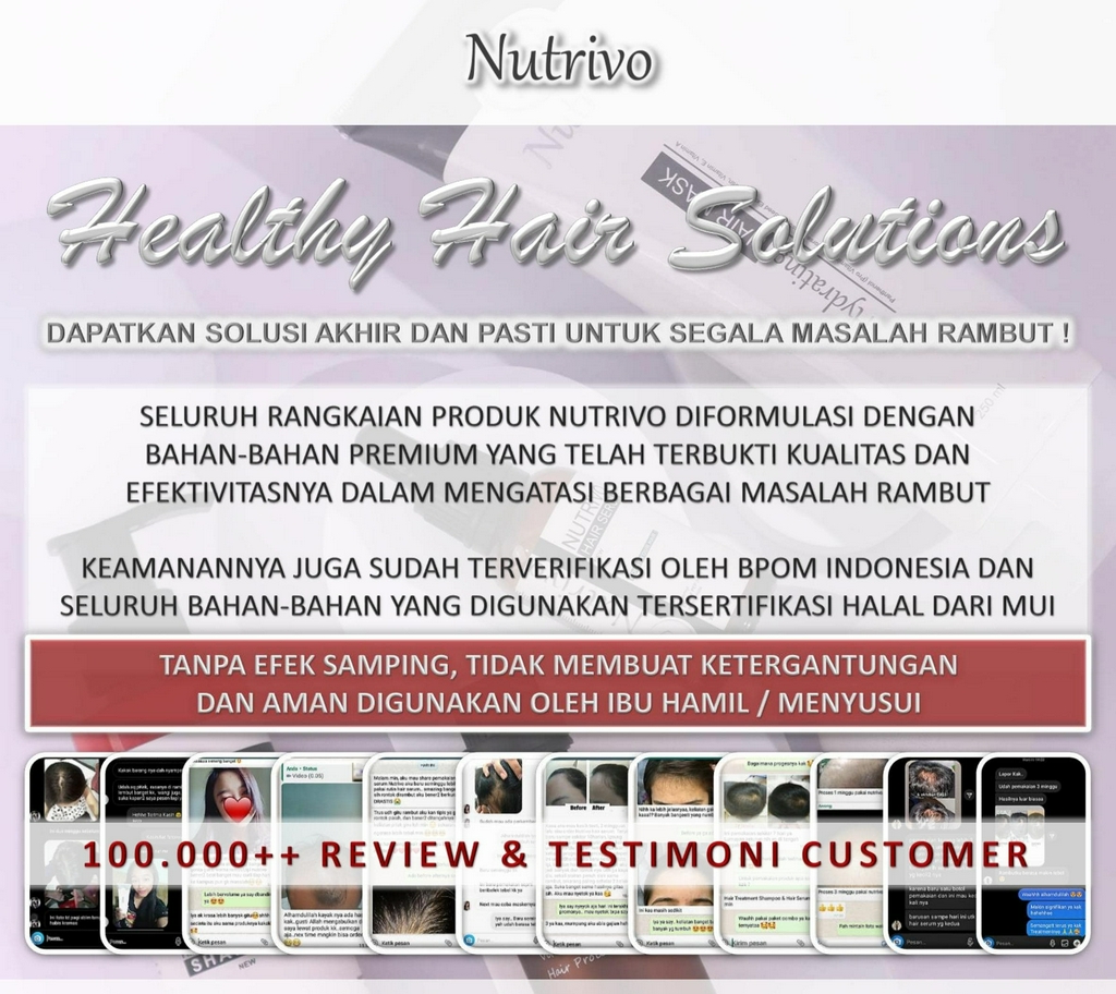 Toko Online Nutrivo Indonesia - Hair Care | Shopee Indonesia