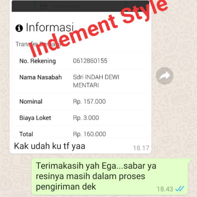 Produk indement | Shopee Indonesia