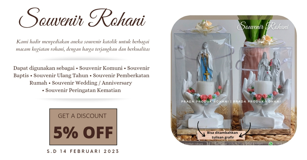 Produk Souvenir Hadiah Rohani | Shopee Indonesia