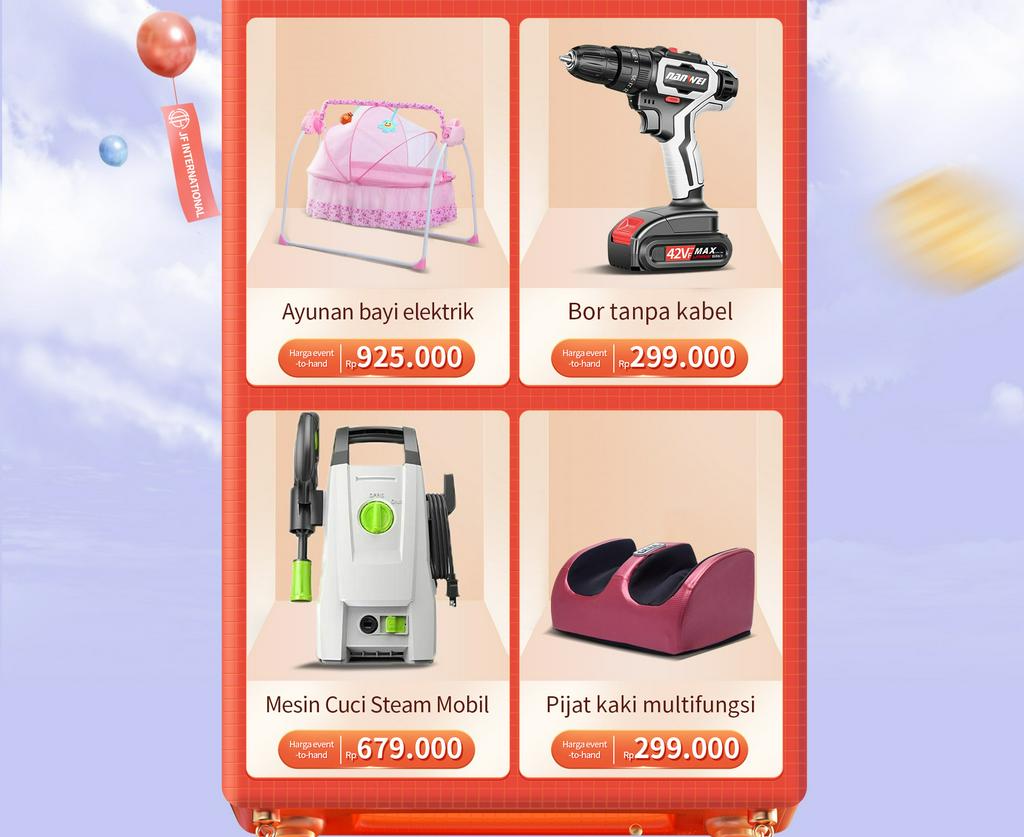 Produk JF International | Shopee Indonesia