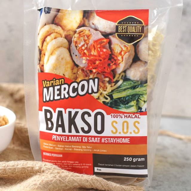 Produk Bakso Frozen Sapi SOS | Shopee Indonesia