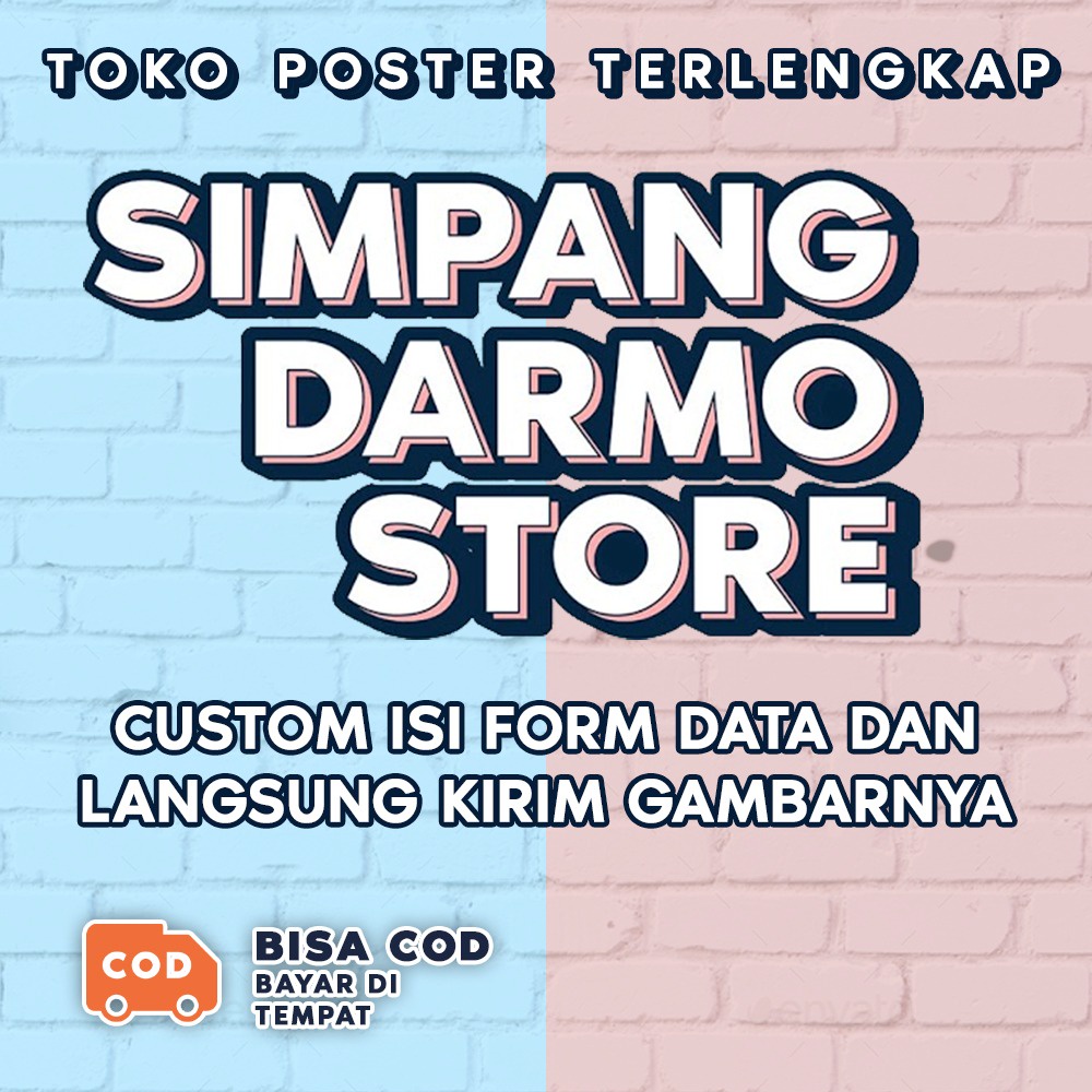 Produk Toko Poster Darmo Store 2 | Shopee Indonesia