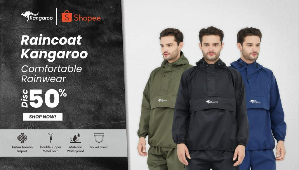 Produk Kangaroo Raincoat Official | Shopee Indonesia