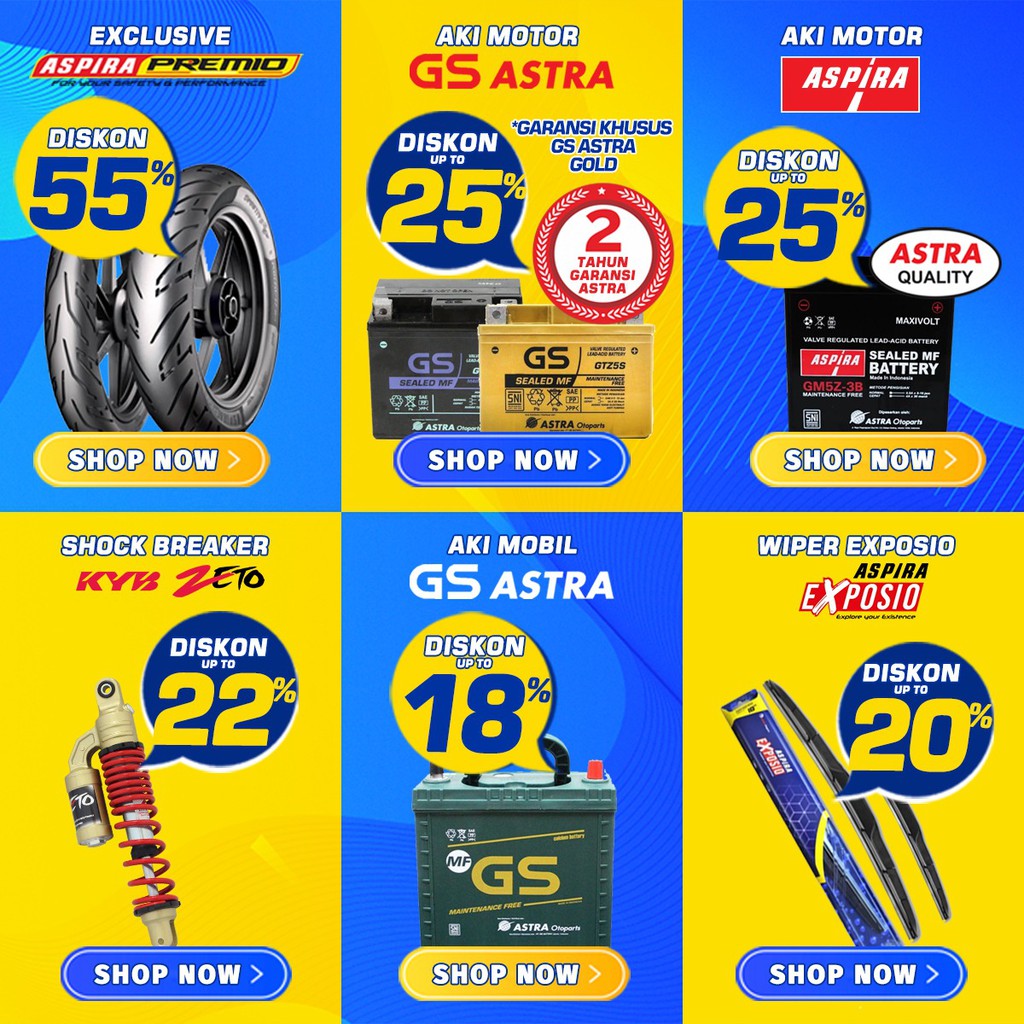 Toko Online Astra Otoparts Official Store | Shopee Indonesia