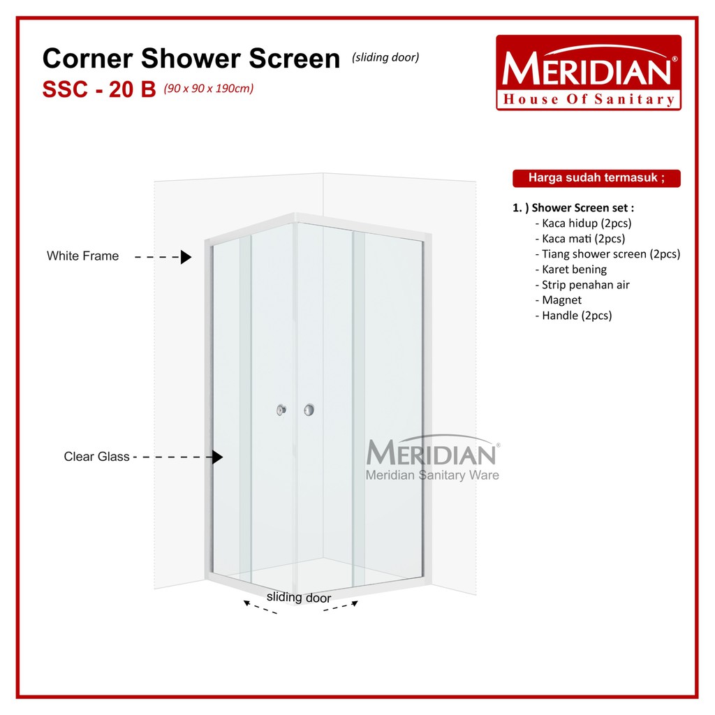 Produk Meridian Sanitary Official | Shopee Indonesia