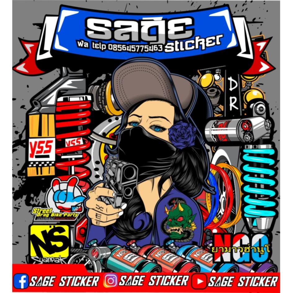 Produk sage sticker | Shopee Indonesia