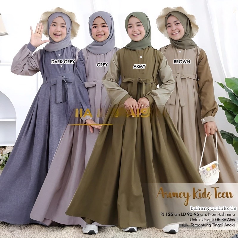 Produk gamis remaja | Shopee Indonesia