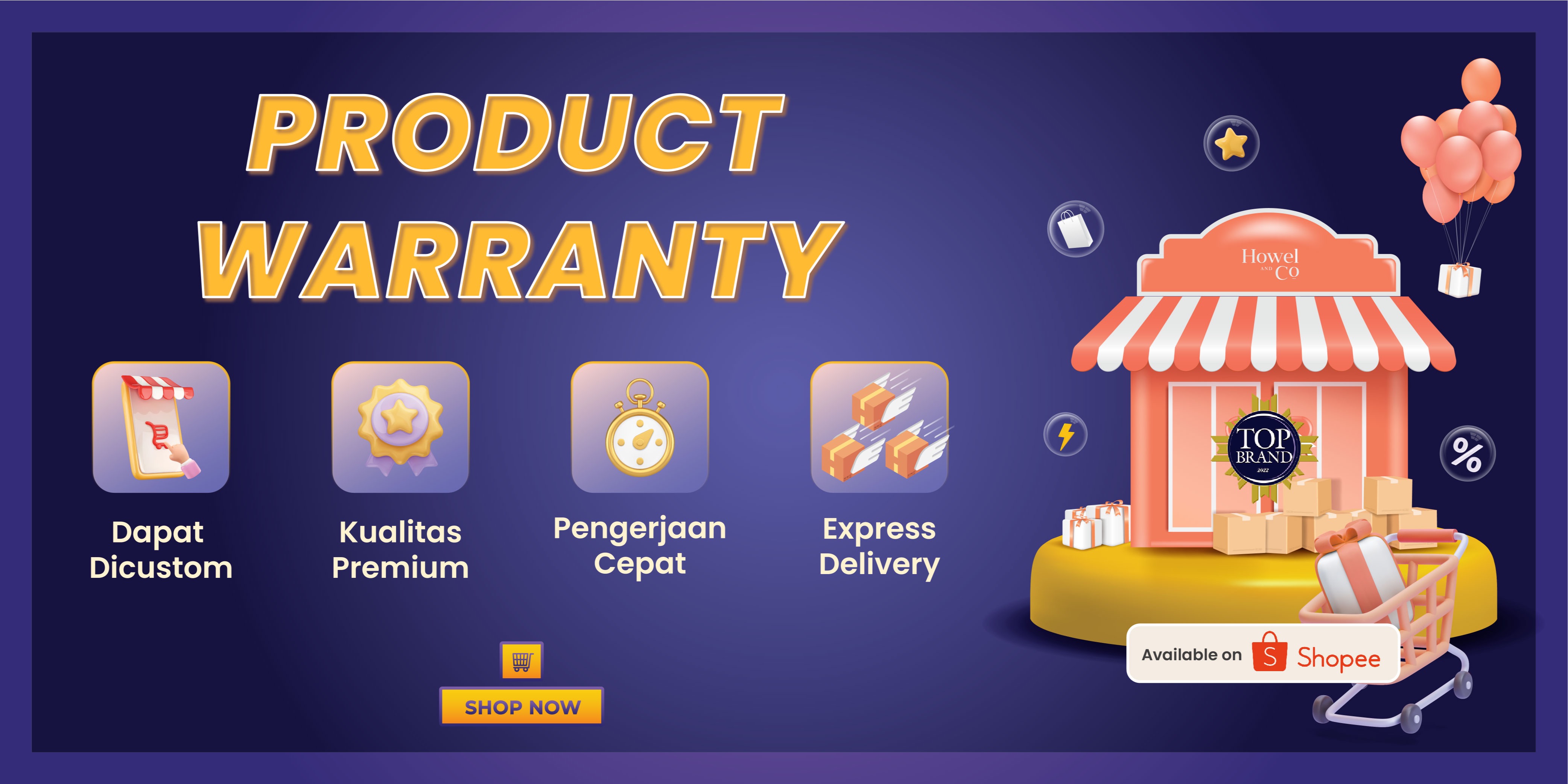 Toko Online Howel and Co Official Shop | Shopee Indonesia