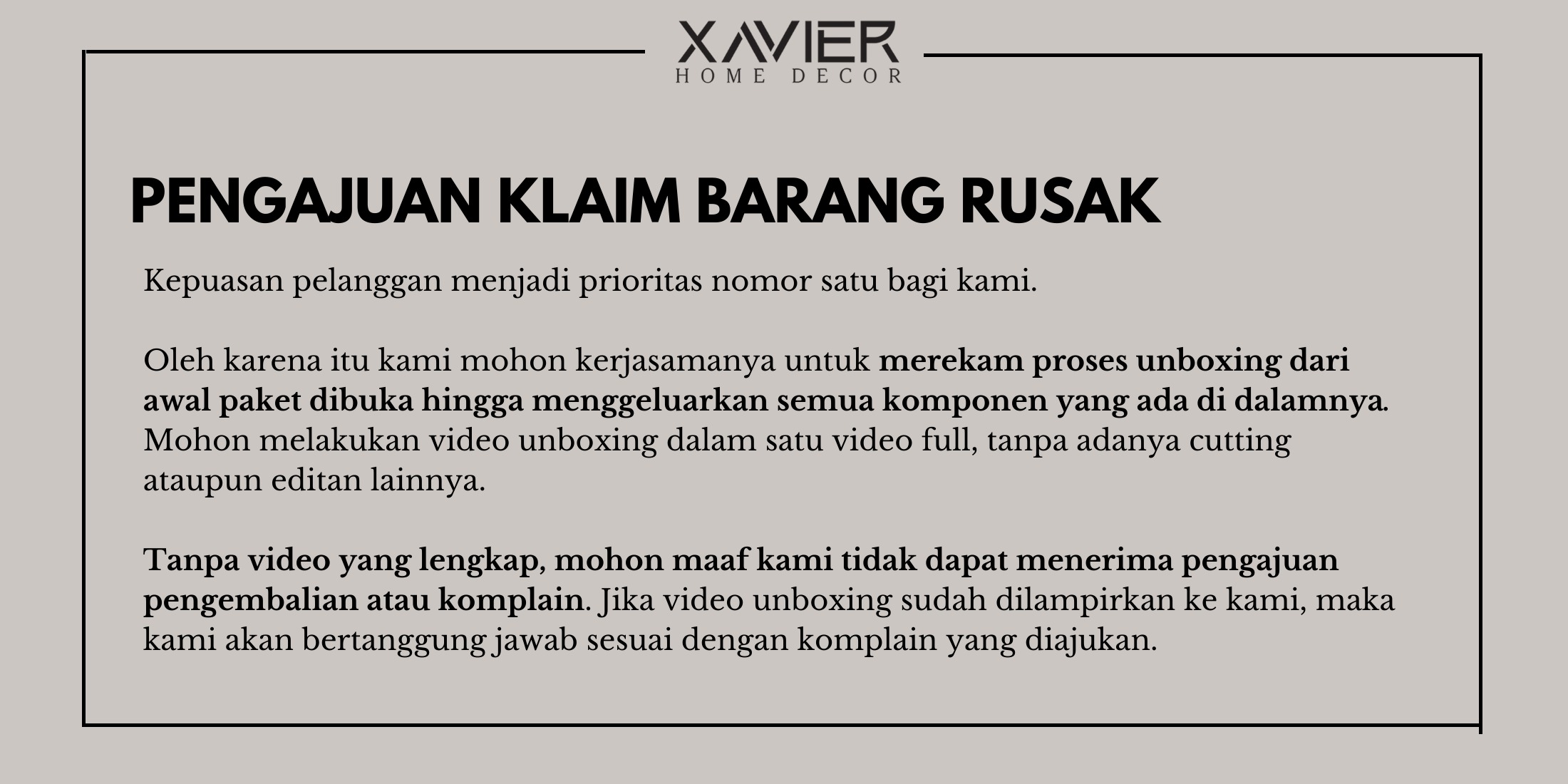 Produk Xavier Home Decor | Shopee Indonesia