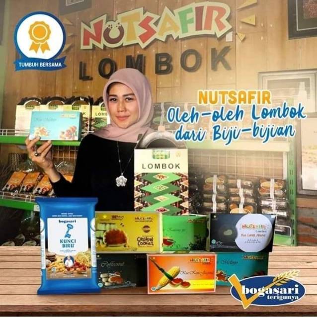 Produk NUTSAFIR COOKIES LOMBOK | Shopee Indonesia