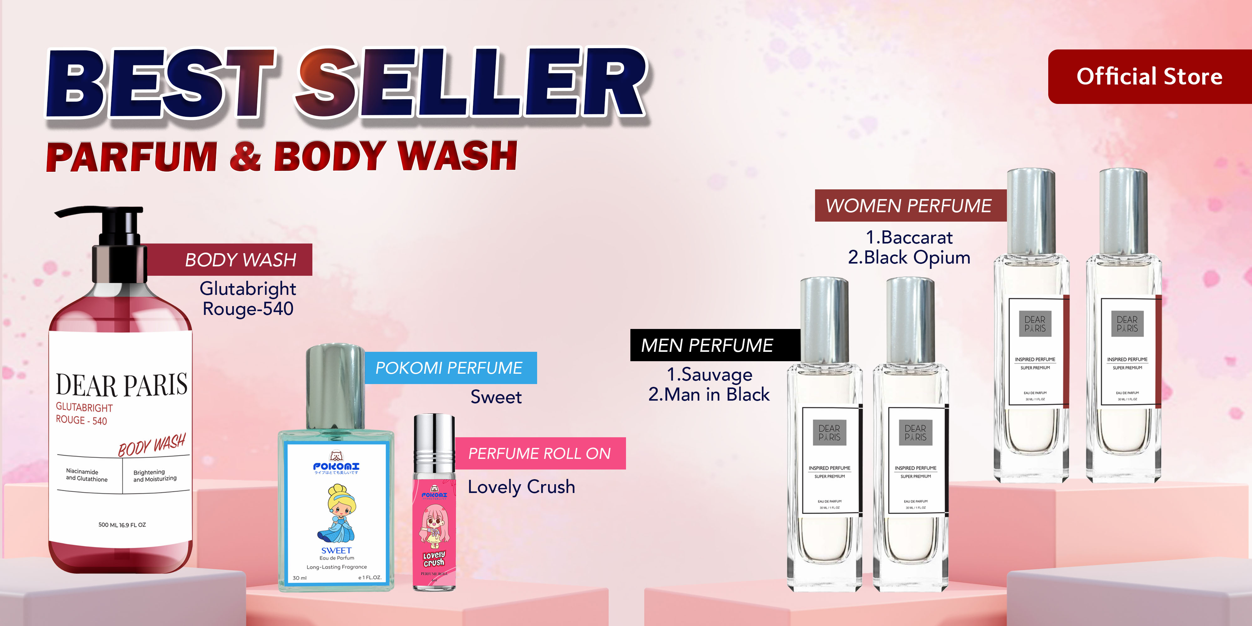 Toko Online Dear Paris Official Shop | Shopee Indonesia