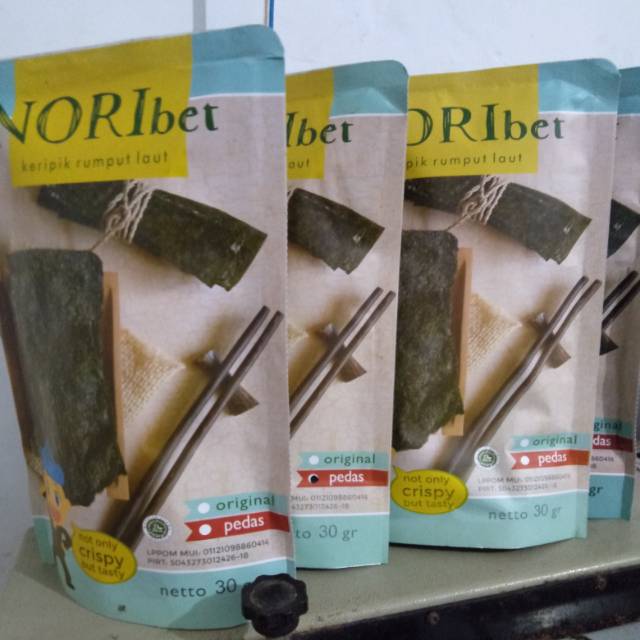 Produk Crispy Seaweed NORIbet | Shopee Indonesia