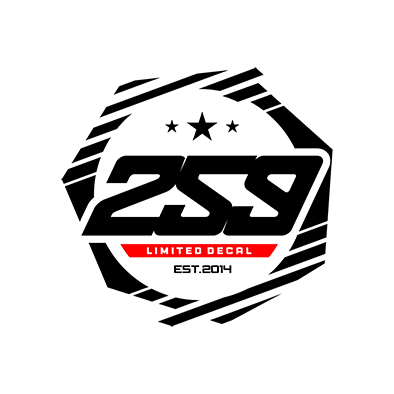 Produk 259 Limited Decal | Shopee Indonesia
