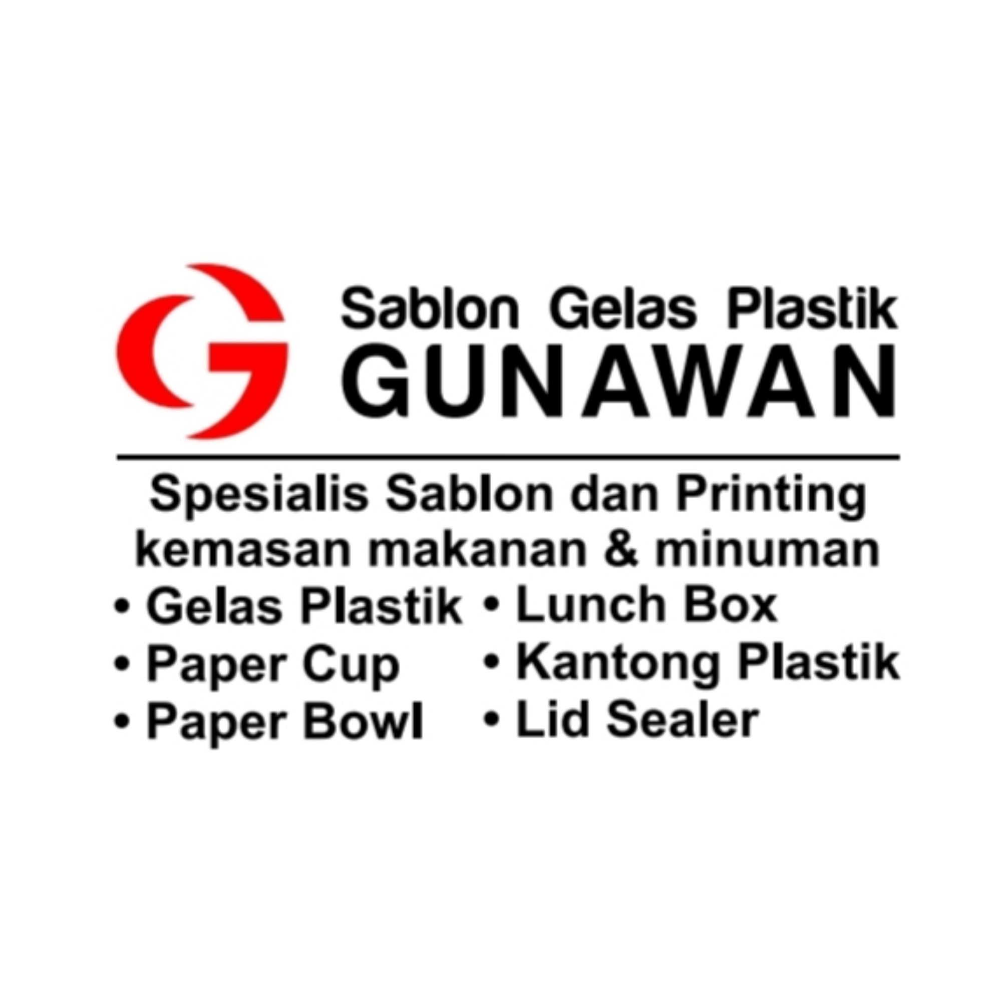 Produk Sablon Plastik Gunawan | Shopee Indonesia