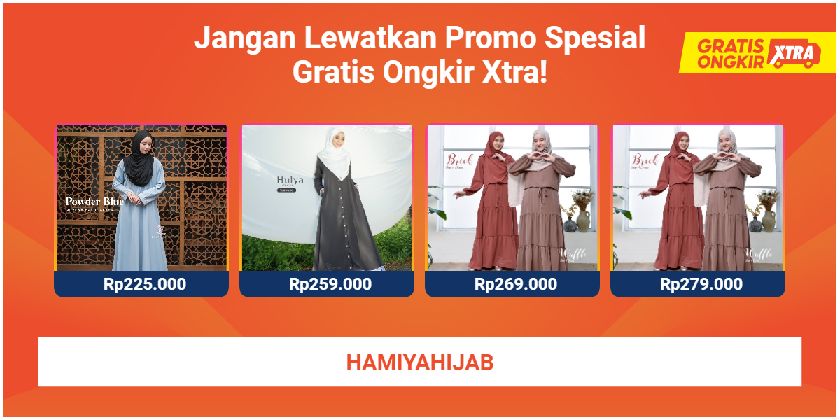 Produk Hamiya Hijab | Shopee Indonesia