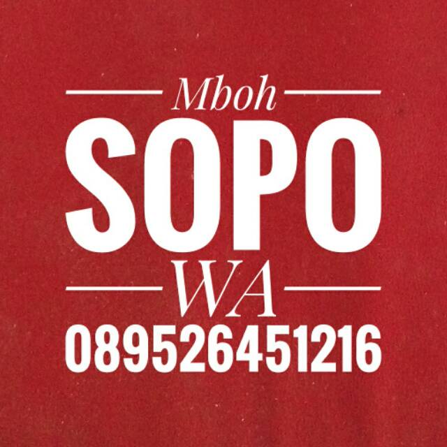 Produk MBOH SOPO | Shopee Indonesia
