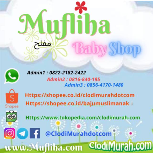 Produk Mufliha Baby Shop Clodi Murah | Shopee Indonesia