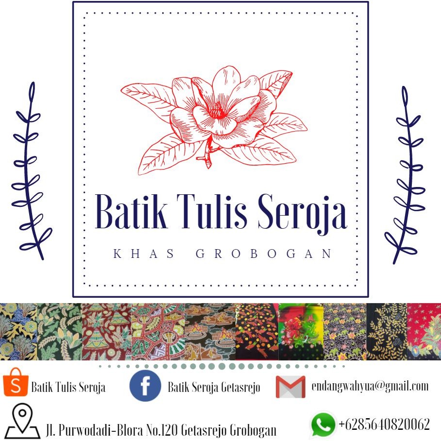 Produk BATIK TULIS "SEROJA" | Shopee Indonesia