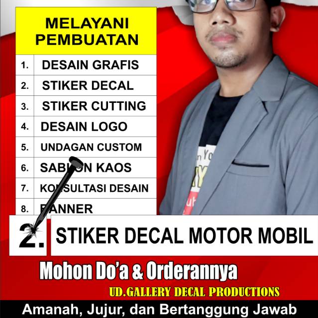 Produk Gallery Decal | Shopee Indonesia