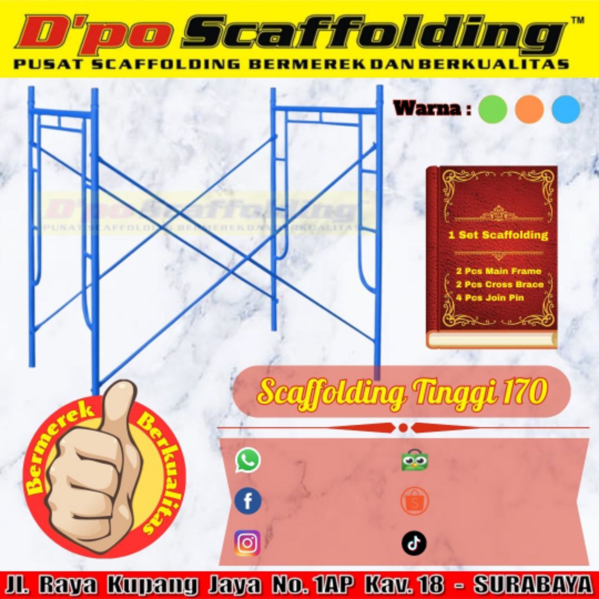 Produk D'po Scaffolding | Shopee Indonesia