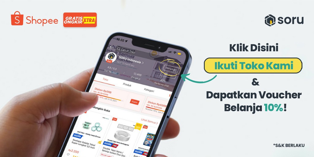 Toko Online SORU Official Store | Shopee Indonesia