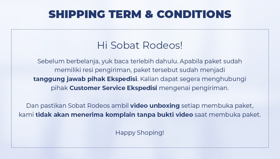 Toko Online Rodeos Official Shop | Shopee Indonesia