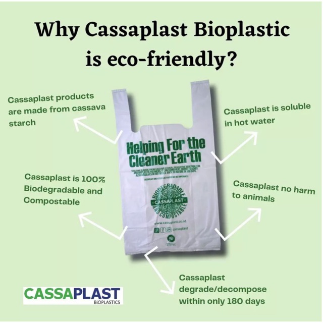 Produk Cassaplast Bioplastic Official | Shopee Indonesia