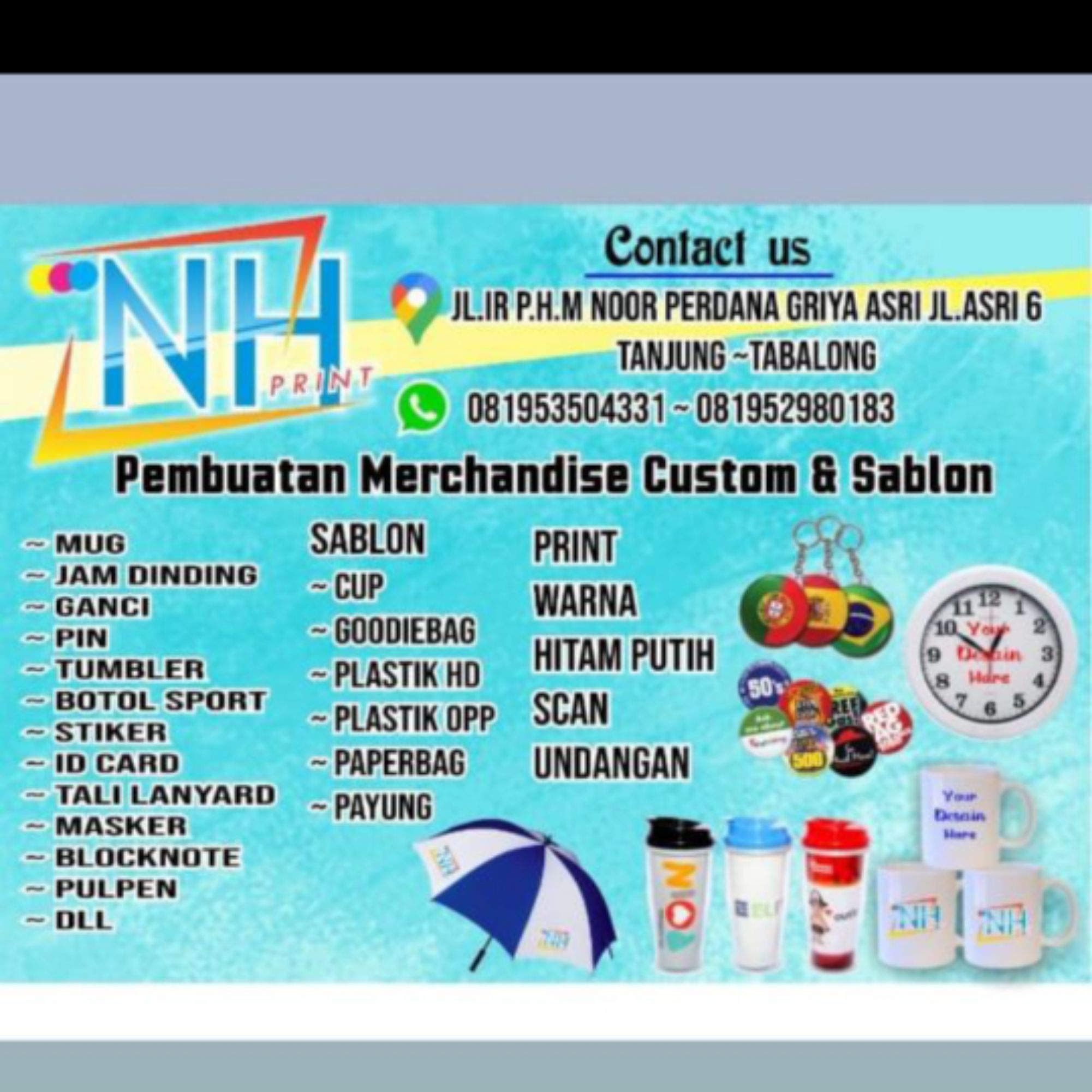 Produk NH PRINT | Shopee Indonesia