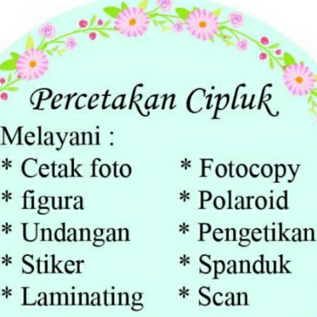 Produk Percetakan Cipluk | Shopee Indonesia