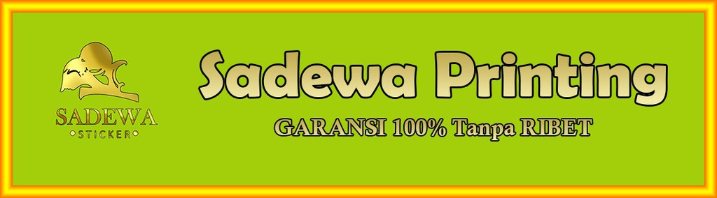 Produk Sadewa Sticker Print | Shopee Indonesia