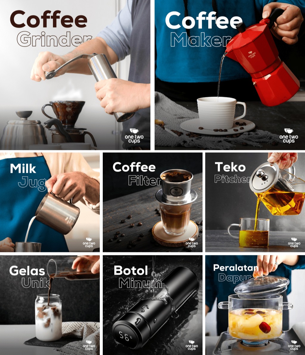 Toko Online One Two Cups Official Shop | Shopee Indonesia