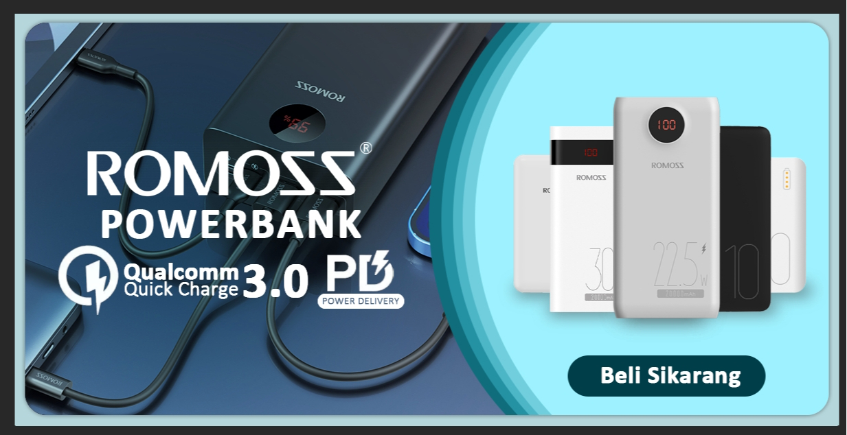 Toko Online Romoss Indonesia Official Shop | Shopee Indonesia