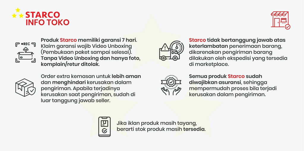 Toko Online Starco Official Shop | Shopee Indonesia