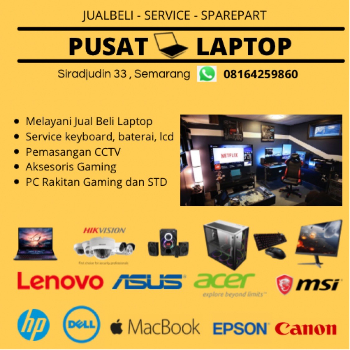 Produk Dunia Laptop Semarang | Shopee Indonesia