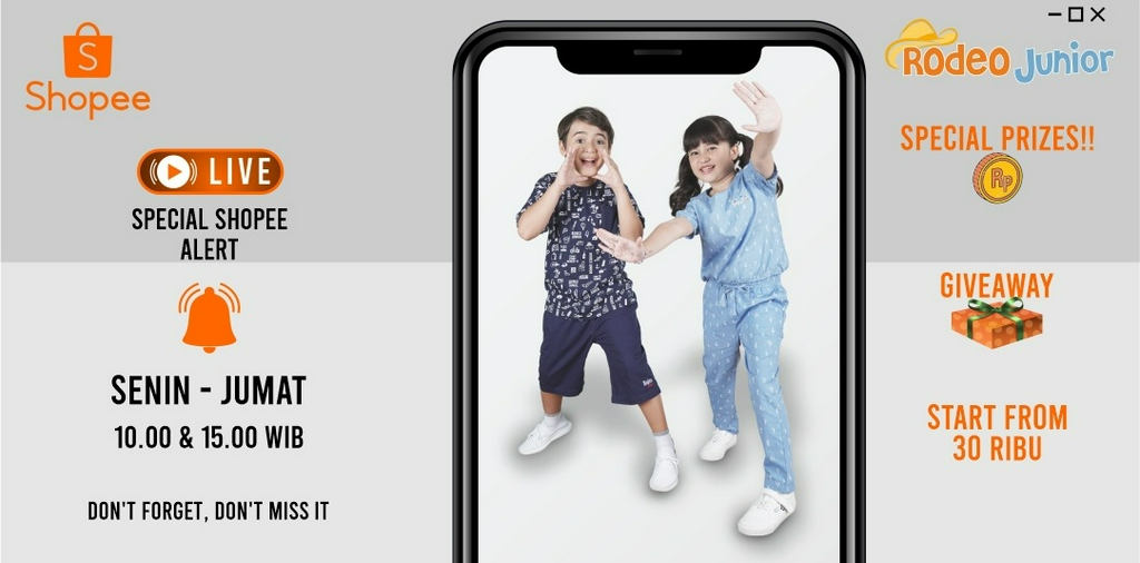 Toko Online Rodeo Junior Official Shop | Shopee Indonesia