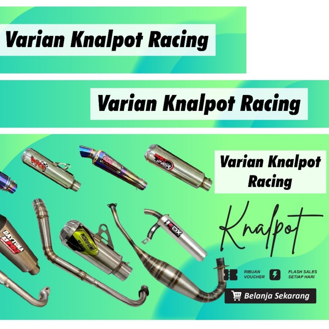 Produk Variasi knalpot racing | Shopee Indonesia