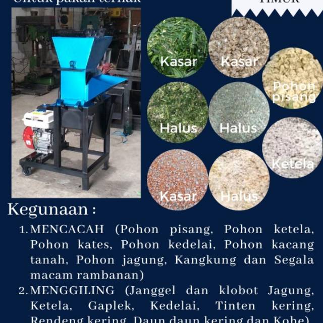 Produk Mesin cacah rumput multifungsi | Shopee Indonesia