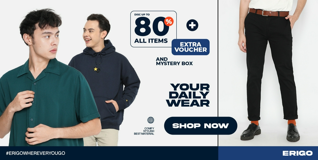 Produk ERIGO Authorized Store Tangerang | Shopee Indonesia