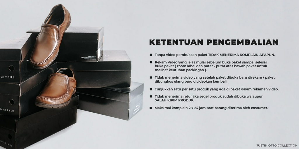 Produk JUSTIN OTTO OFFICIAL | Shopee Indonesia