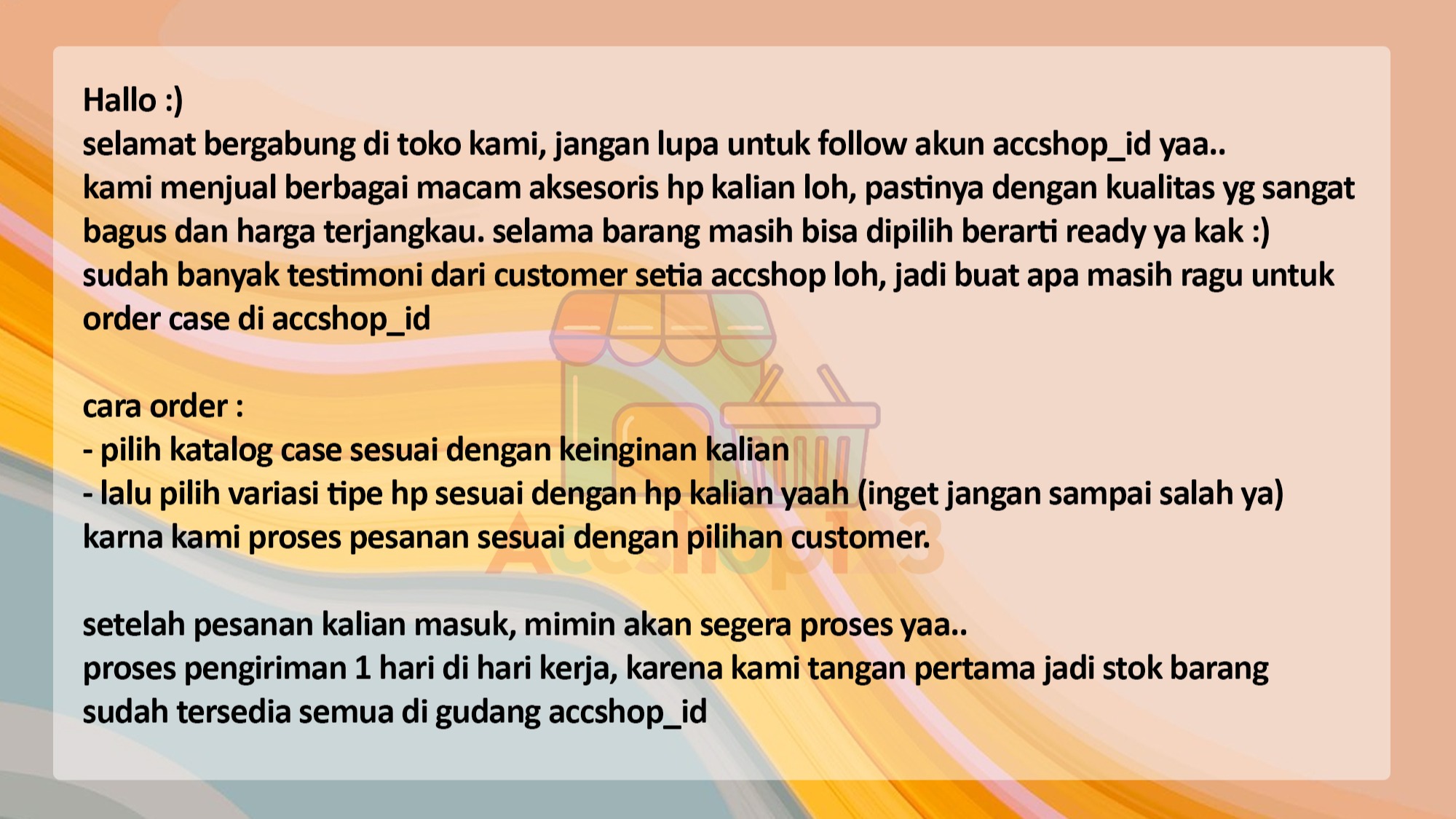 Produk Accshop_id | Shopee Indonesia