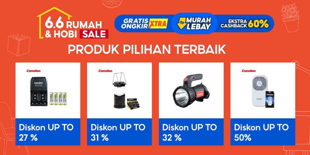 Toko Online Camelion Official Shop | Shopee Indonesia