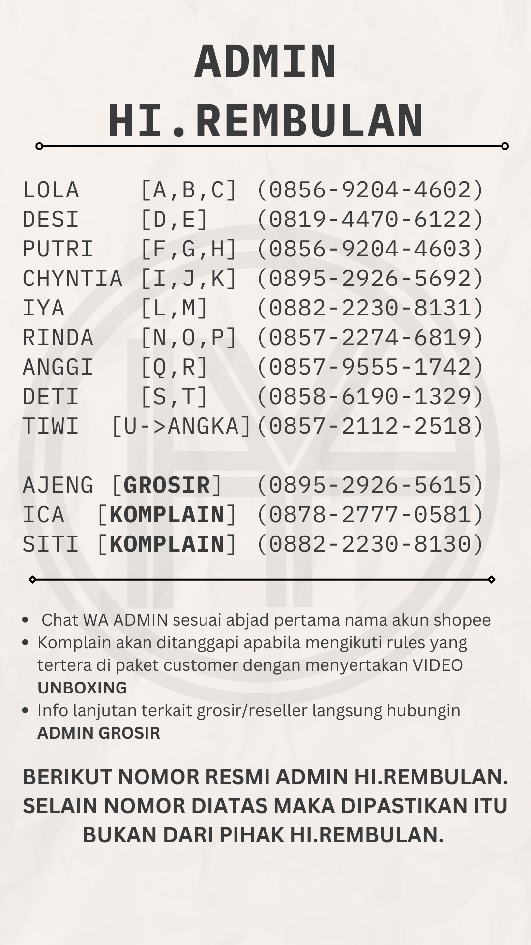 Produk hi.rembulan | Shopee Indonesia